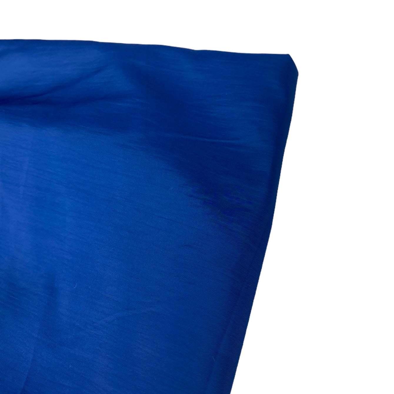 Crinkled Nylon Lining - Blue · King Textiles