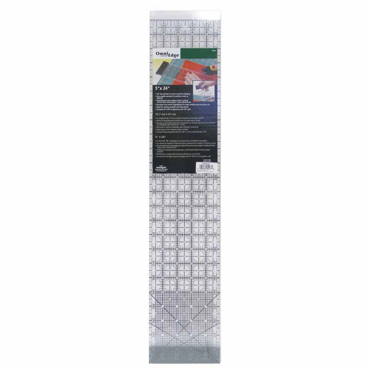 Omni Edge Ruler - 5” x 24” · King Textiles