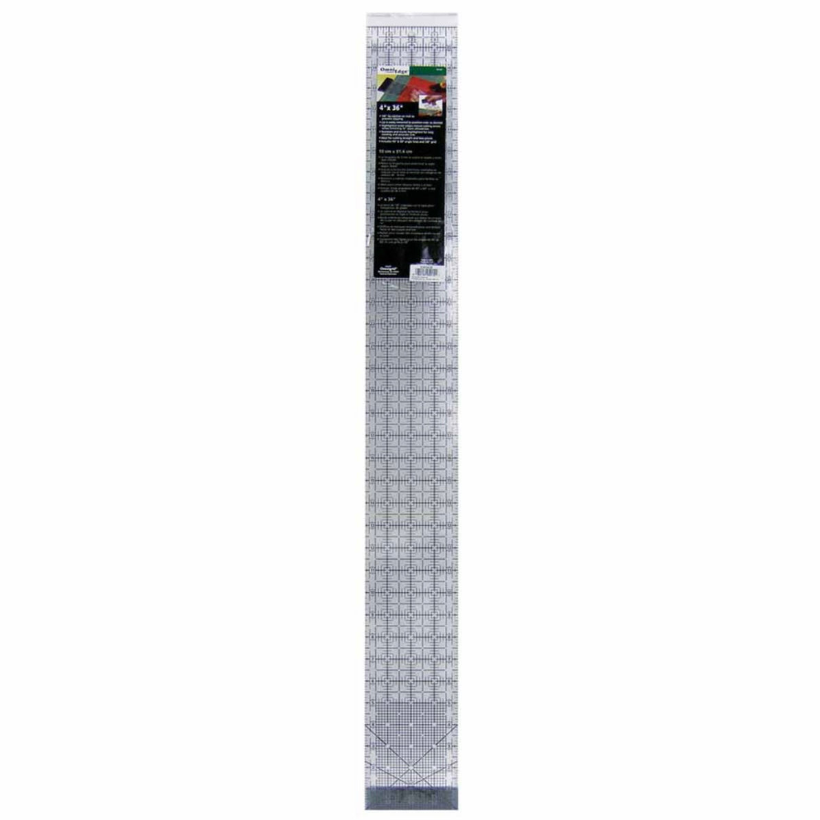 Omni Edge Ruler - 4” x 36” · King Textiles
