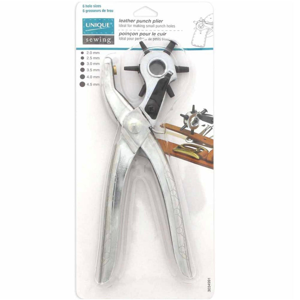 Rotary Leather Hole Punch - 6 sizes · King Textiles