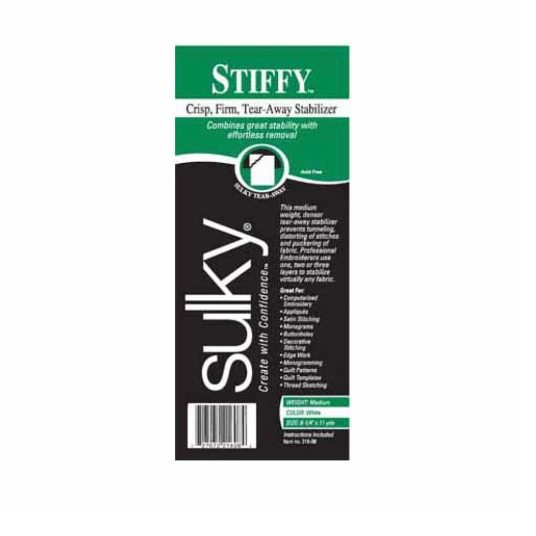 Heavyweight Tear-Away Stabilizer - White - 8” x 11 Yards · King Textiles